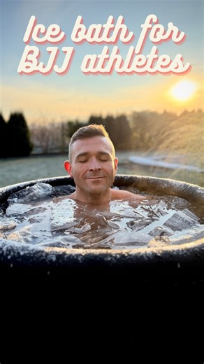Jakob Müller | ⚔️ JLOCK | BJJ on Instagram: "I’ve been doing this every day for two years now. I can’t really say anymore whether there are benefits, but every single day it’s a battle with your own thoughts to just let it be. #jlock #icebath #bjj #nogi #grappling"