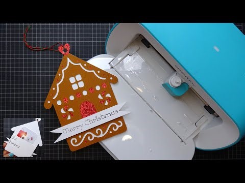 Christmas Theme Shaped Gift Card Holder Designed in Cricut Design Space! Free Cut File Linked!