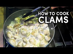 How to cook clams