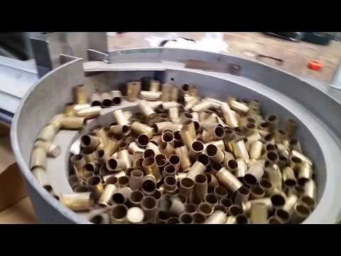 Shop made compact Spent Brass Case sorting machine