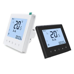 [Hot Item] Modbus Thermostat Htw-Wf11-FC Fan Coil Digital Temperature Controller with Keycard Funtion