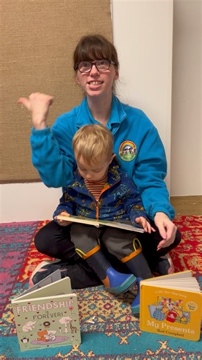 Our makaton sign for next week in preschool is ……. Story’s 📚📖 | Finkley Down Farm Nursery & Preschool