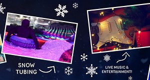 Experience the magic of winter at Winterfest! ❄️✨ Powder Ridge is bringing the holiday spirit every weekend from November 29th through December 22nd. Bundle up and dive into festive fun! 🚠 Race down the mountain on thrilling snow tube rides, let the kids play in the snow area, and shop the artisan market for unique gifts. 🎁 Plus, enjoy live music, visits from Santa, and delicious food and drinks to keep you warm. 🎅🍲🥤 Mark your calendar, gather friends and family, and don’t miss out on makin