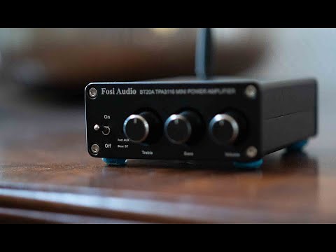Fosi Audio 2 Channel Amp Review - Little Bluetooth Beast