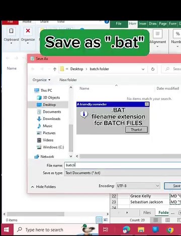 Make Directory / Batch File | EXCELlent Choice - Excel Tips and Tricks