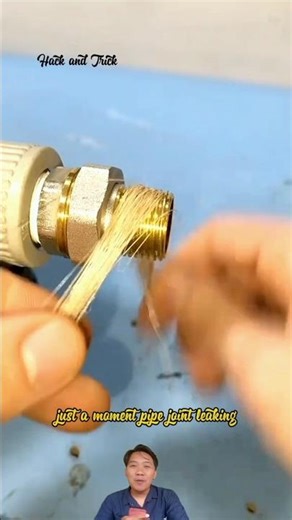 No-Leak Pipe Fix! #diy #shorts