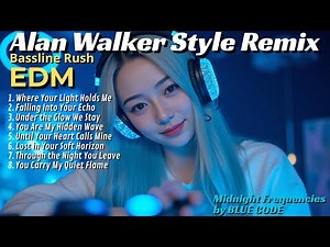 You Are My Hidden Wave | Blue Code – Midnight Frequencies | Alan Walker Style EDM Remix