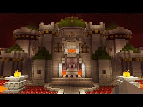 Minecraft: Nintendo Switch Edition - Super Mario Mash-Up (Bowser's Castle)