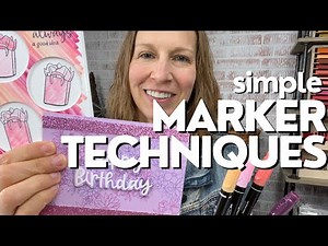 More Ways To Use Markers With These 8 Techniques!