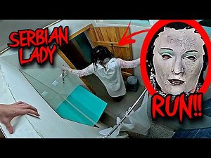 SERBIAN DANCING LADY REAL LIFE ESCAPE 23 (PARKOUR POV)