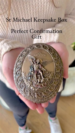  A Thoughtful Confirmation Gift:Honor the special occasion of Confirmation with a gift that inspires and uplifts. The St. Michael Keepsake Box serves as a poignant reminder of God's constant presence and the strength of faith. SKU: GSCH1131… #CatholicFaithStore #StMichaelKeepsakeBox #ConfirmationGift #DivineProtection #FaithJourney #ReligiousGifts #ChristianKeepsakes #PrayerBox #StMichaelArchangel #FaithfulLiving | Catholic Faith Store | Facebook