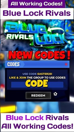 New Blue Lock Rivals Codes - All New Codes For Blue Lock Rivals Codes! 2025