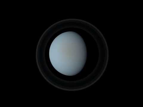 Rotation of Uranus (3D model)