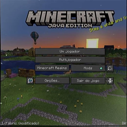 EU JOGAVA NO OPTIFINE E AGORA EU JOGO NO FABRIC NO SODIUM