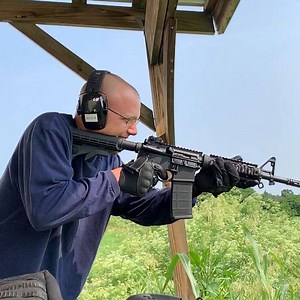 Doug working the giggle switch on a new M16 for #fullautofriday • • • • • #doublestar #doublestarcorp #builtforvictory #pewpewandstabby #oldskool #family #ar15 #m16 #fullauto #2A #knives #noogie #aceltd #firearms #halconx #litefighterx #alwaysreadycarbine #tactical #wrathtomahawk #tacticaltomahawk #tomahawk #noogie #noogiebottleopener #guns #gun #knife #doublestarblades #madeintheusa #merica | DoubleStar Corp.