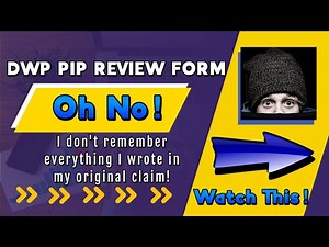 PIP Review - How to Get a Copy of Your Original Claim Form from the DWP