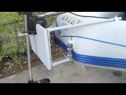 How to build a trolling motor mount