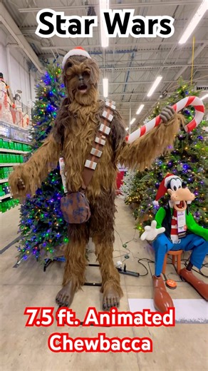 7.5 ft. Animated Chewbacca Star Wars Animatronic