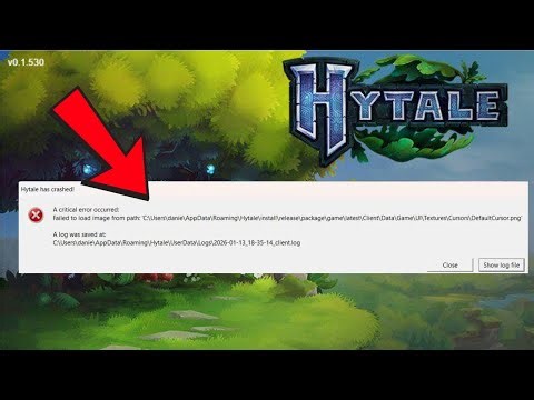 How to Fix Hytale Has Crashed – Critical Error Occurred on PC