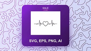 Heartbeat Line SVG Files | ECG EKG Cut Files | Healthcare Vector Files | Nurse Vector | Heartbeat Pulse Clip Art - Etsy