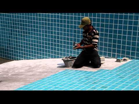 How to lay swimming pool tiles | Thethreetouch Asia Pacific Co.,Ltd.