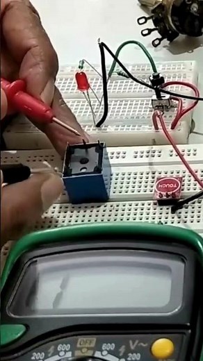 Hands on skills & live practical Electronics, Electrical - Testing electromagnetic switch.