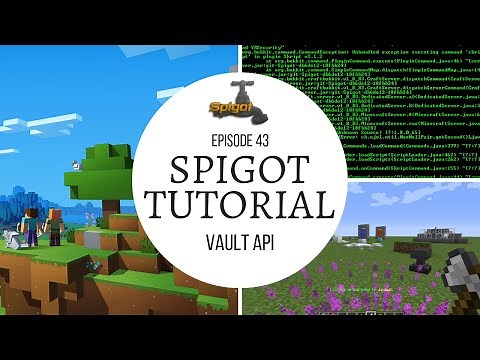 Spigot Plugin Development - 43 - Vault Economy API