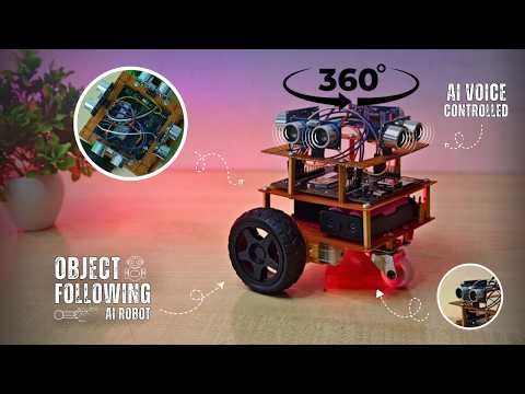 Tuya T5 AI Board Tutorial: Build a Voice-Controlled & Human Following Robot | DIY Powerful AI Robot