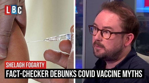 55K views · 267 reactions | The editor of Full Fact has told LBC about some of the most common Coronavirus vaccine myths and conspiracy theories and why you shouldn’t believe them. | LBC | Facebook