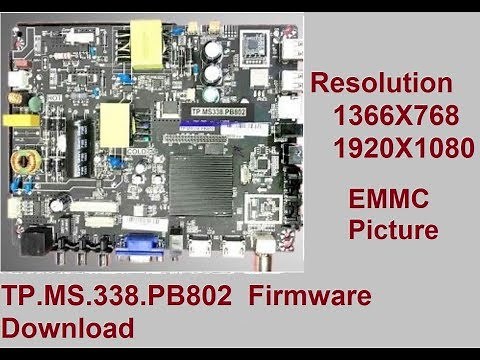 TP.MS.338.PB802 Firmware and EMMC
