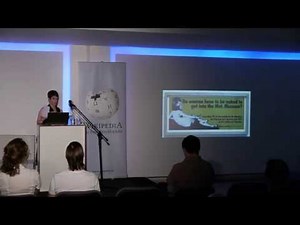 Wikipeda Academy - The Visual Experience: Gender and Ways of Seeing Wikimedia. Keynote Sarah Stierch