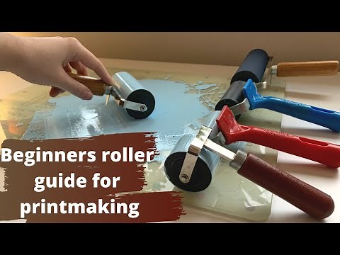 Simple guide to rollers for printmaking - Ep. 6 Quick Guide Series