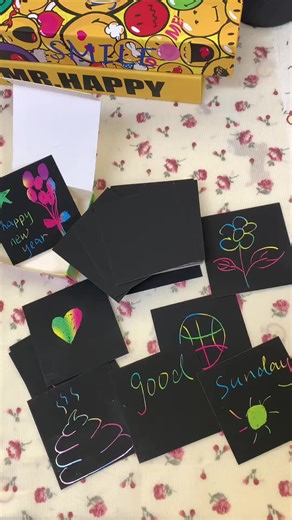 Mess-Free Art for Kids: Scratch Paper Safe Bamboo Stylus Keeps Them Busy Without Screens. #KidsCrafts #ScreenFreeKids #ArtTime #BusyMomLife #toddleractivities