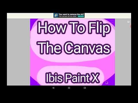 How To Flip The Canvas - Ibis Paint X Tutorial For Beginners