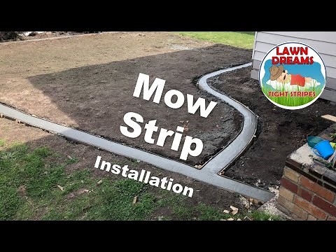 Mow Strip Lawn Border edging