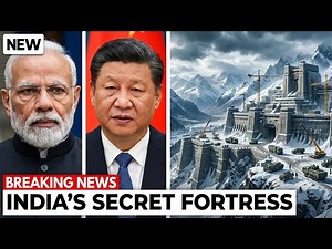India Just Shocked China with a $12 BILLION "IMPOSSIBLE" Himalayan Fortress!