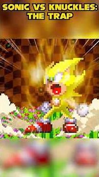 Sonic VS Knuckles: The Trap (Short Sprite Animation) #sonic #sonicthehedgehog #sonicanimation