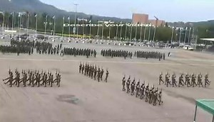 GUARD'S BRIGADE SILENT DRILL DEMONSTRATION 🦂 | Nigerian Military Cruise