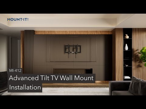 Advanced Tilt TV Wall Mount | MI-412 (Installation)