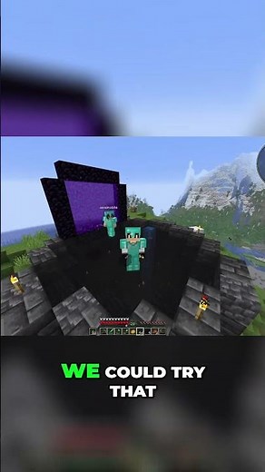 Our First Void Floor Build… and It Actually Worked?! | Minecraft Couple Build #minecraft