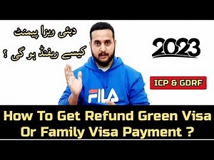 How to get refund green visa and sponsor visa payment | Dubai | Abu Dhabi | Sharjah