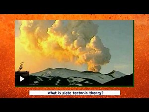 What is plate tectonic theory