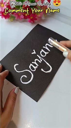 Diy Nams writing🤯😱 #comment #drawing #craft #diy #ytshorts #ytviral #viralvideo #yt