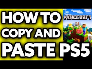 How To Copy And Paste in Minecraft PS5 (2025)
