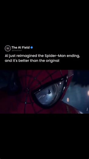 AI | Technology on Instagram: "In another timeline, in another Spider-Verse… What if Gwen survived? A moment many fans have always wondered about. This reimagined scene brings that question to life in a powerful way. Creator @josesanchezfilm used a blend of AI and traditional post-production techniques to visualize what could have happened if Spider-Man had caught Gwen, offering an emotional alternate ending that feels both familiar and new. ➡️ Want to stay ahead in the world of AI? Grab your co