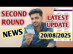 GOOD & LATEST UPDATE - KCET 2nd Round Counselling 2025 SOON | KCET 2nd Round Seat Matrix 2025