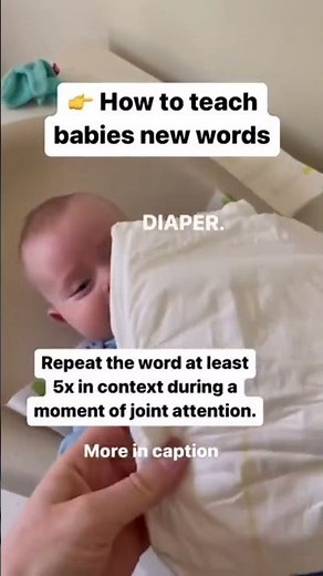 Repeat This Word 5 Times—Your Baby's Brain Will Thank You #BabyLearning #Parenting