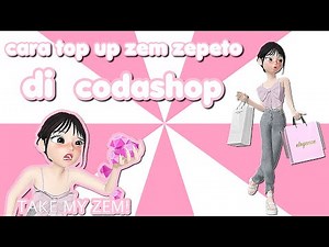 cara top up zem zepeto di codashop||Keizha Official