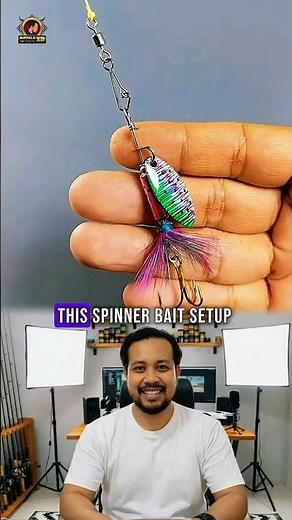Easy Spinner Bait Setup That Runs Smooth #shorts #fishingbait