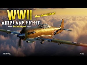 WWII AIRPLANE FIGHT - Battle War Squad - the simulator!